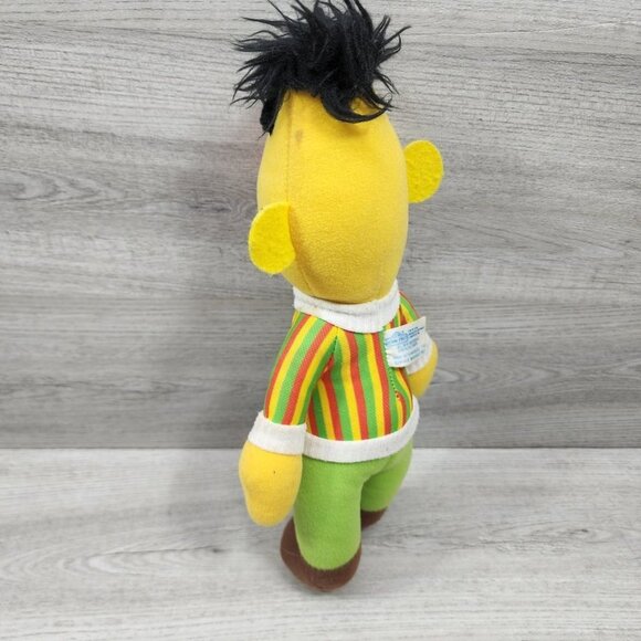 Accents | Sesame Street Hasbro Softies Bert Push Doll Hair Is Messed Up ...